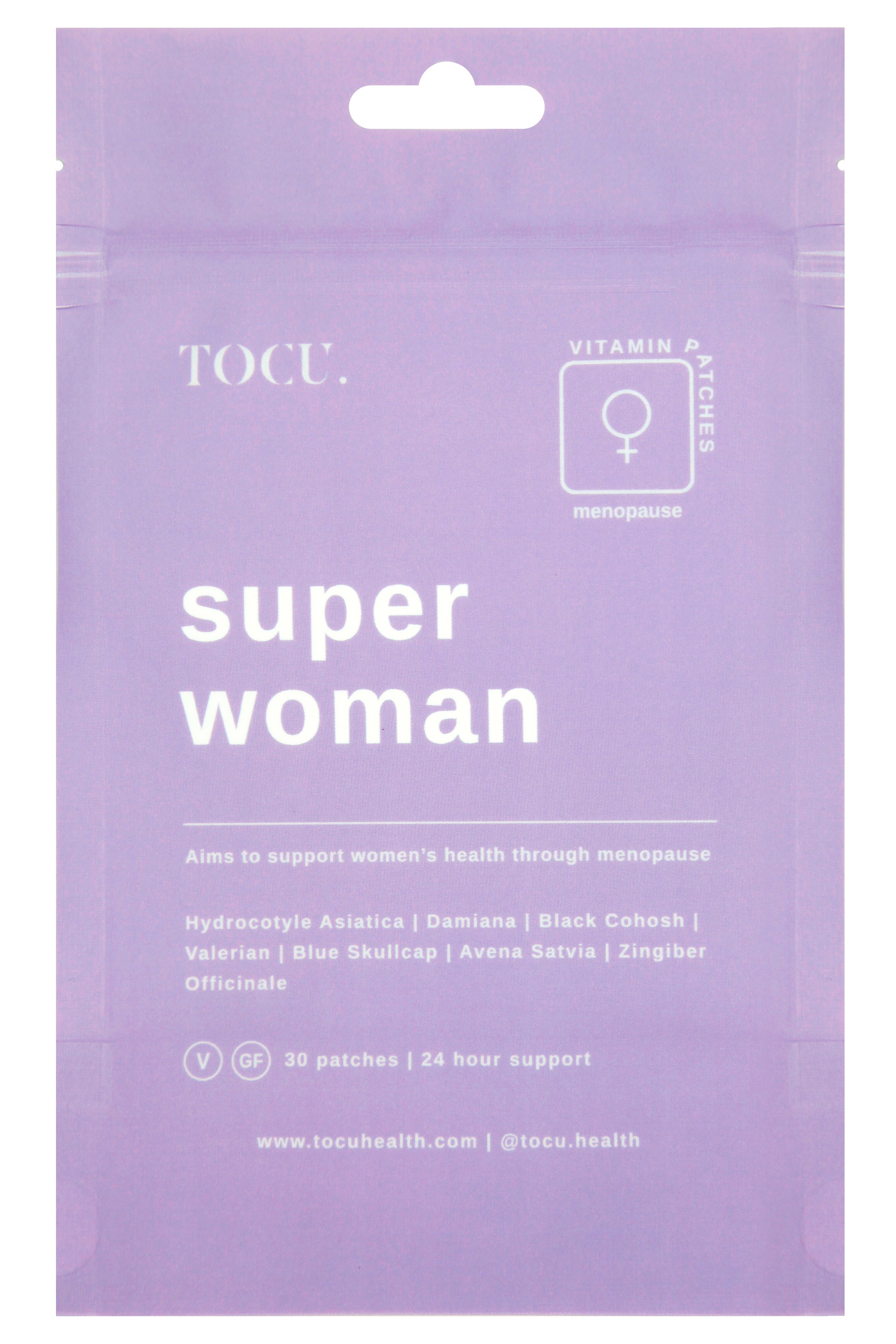 TOCU SUPER WOMAN VITAMIN PATCHES